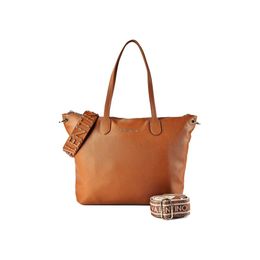 Valentino Dea Re Shopper Tasche 36 cm in cuoio | Gr.: onesize