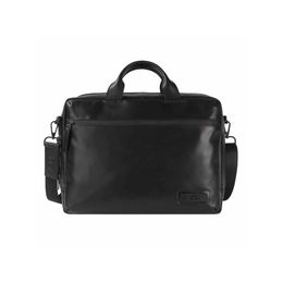 Jost Aarhus Aktentasche Leder 40 cm Laptopfach in schwarz | Gr.: onesize
