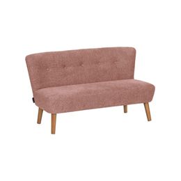 58 aufm Kessel KINDERSOFA 2-Sitzer Katya Flachgewebe lachs | Gr.: onesize