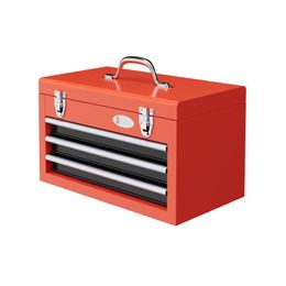 DURHAND Werkzeugkiste-45L x 24B x 27H cm-Rot | Gr.: onesize