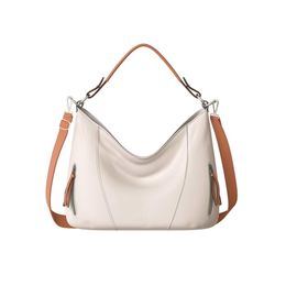 KMISSO Umh&auml;ngetasche in Beige/Brown | Gr.: onesize