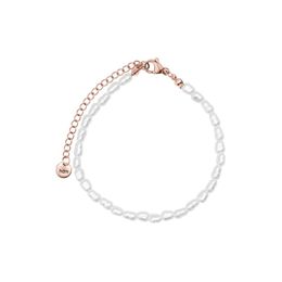 Steel_Art Perlenarmband f&uuml;r Damen Maila rose goldfarben in rosegoldfarben | Gr.: onesize