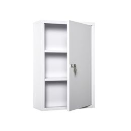 kleankin Medizinschrank-40B x 18T x 60H cm-Wei&szlig; | Gr.: onesize