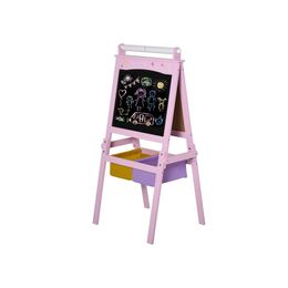 HOMCOM 3-in-1 Kindertafel Rosa | Gr.: onesize