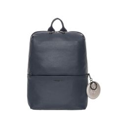 Mandarina Duck Mellow Leather - Rucksack 13" 36 cm Leder (dress blue) in dress blue | Gr.: onesize