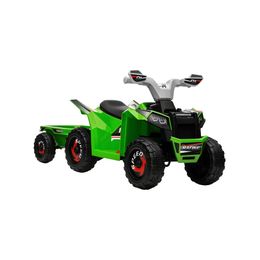 HOMCOM 6V Kinderquad Kinder 1,5-3 Jahre Gr&uuml;n | Gr.: onesize