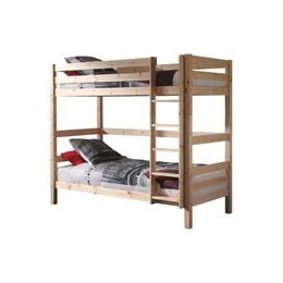 58 aufm Kessel ETAGENBETT Karolina 210x182x105 aus Massivholz in natur | Gr.: onesize