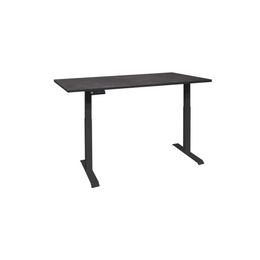 58 aufm Kessel SCHREIBTISCH h&ouml;henverstellbar elektrisch Editha 180x90 schwarz/schwarzstahl | Gr.: onesize