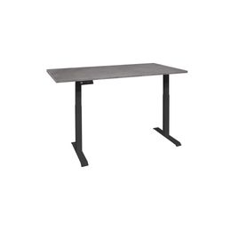 58 aufm Kessel SCHREIBTISCH h&ouml;henverstellbar elektrisch Editha 140x70 schwarz/graphit | Gr.: onesize