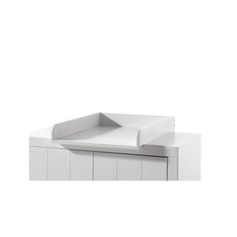 58 aufm Kessel WICKELAUFSATZ Karalynn 76x54x10 aus MDF in Wei&szlig; | Gr.: onesize