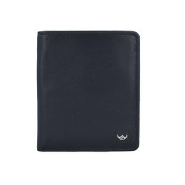 Golden Head Polo Geldb&ouml;rse RFID Leder 10,5 cm in black | Gr.: onesize