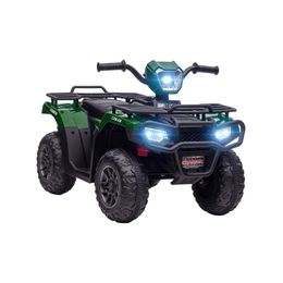 HOMCOM 12V Kinderquad Kinder 3-5 Jahre Gr&uuml;n | Gr.: onesize