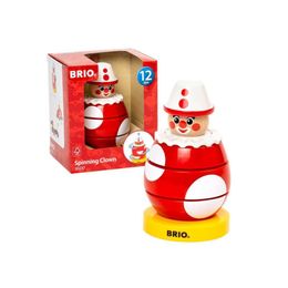 Brio Denkspiel Dr&uuml;ck- & Dreh-Clown in bunt | Gr.: onesize