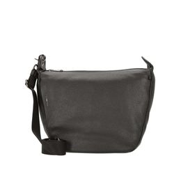 Mandarina Duck Mellow Leather - Umh&auml;ngetasche 34 cm (warm taupe) in nero | Gr.: onesize