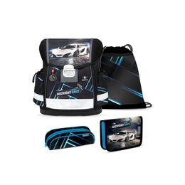 Belmil Classy Midnight Turbo Schulranzen Set 4 teilig | Gr.: onesize