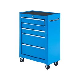 HOMCOM Werkstattwagen-61,5L x 33B x 82,5H cm-Blau | Gr.: onesize