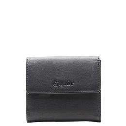 Esquire Peru Geldb&ouml;rse RFID Leder 10 cm in schwarz | Gr.: onesize