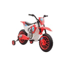 HOMCOM Elektromotorrad Kinder 3-8 km/h Rot | Gr.: onesize