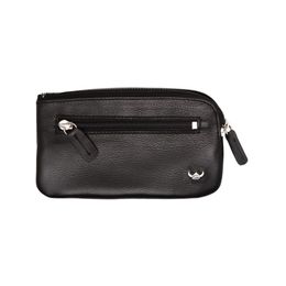 Golden Head Polo Schl&uuml;sseletui Leder 13 cm in schwarz | Gr.: onesize