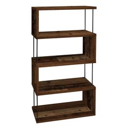 58 aufm Kessel REGAL Elga 66x33x126 B&uuml;cherregal Standregal texas oak | Gr.: onesize
