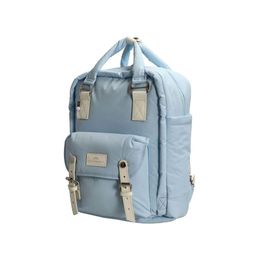 Doughnut Macaroon Beyond The Horizon - Rucksack 14" 38 cm (army) in clear blue | Gr.: onesize