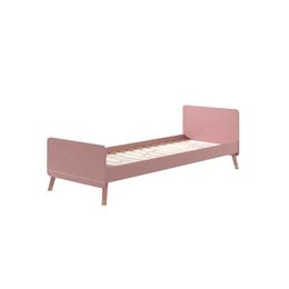 58 aufm Kessel EINZELBETT Kamillah 204x74x95 aus MDF in Terra Rosa | Gr.: onesize