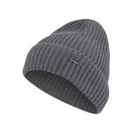 Bruno Banani Strickm&uuml;tze in grau melange | Gr.: onesize