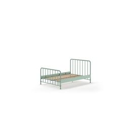 58 aufm Kessel METALLBETT Kay 147x110x207 aus Metall in Gr&uuml;n matt | Gr.: onesize