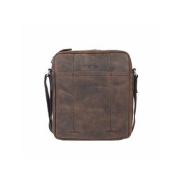 Strellson Schultertasche 'West Ham in Dunkelbraun 19,5 x 23 x 6 cm' | Gr.: onesize