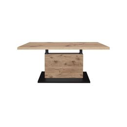 58 aufm Kessel COUCHTISCH H&ouml;henverstellbar Else 4 120x49x70 Holzwerkstoff Viking Oak | Gr.: onesize