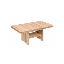 58 aufm Kessel COUCHTISCH h&ouml;henverstellbar und ausziehbar Cindee 100x56x60 Kernbuche | Gr.: onesize