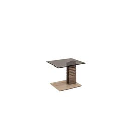 58 aufm Kessel BEISTELLTISCH Celinka 55x47x47 h&ouml;henverstellbar Wildeiche/Parsol | Gr.: onesize
