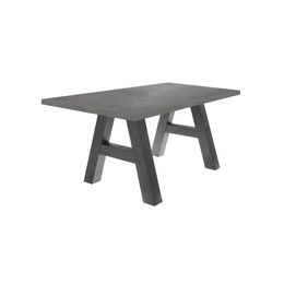 58 aufm Kessel ESSZIMMERTISCH Elia 4 180 x 90 x 75 Esstisch Graphit | Gr.: onesize
