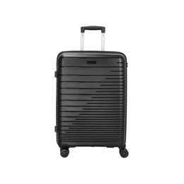 d&n D&N Travel Line 4600 - 4-Rollen-Trolley M 65 cm (black) in schwarz | Gr.: onesize