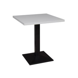 58 aufm Kessel BISTROTISCH Ekzuperiia 70x70x75 schwarz matt/kreidegrau matt lack | Gr.: onesize