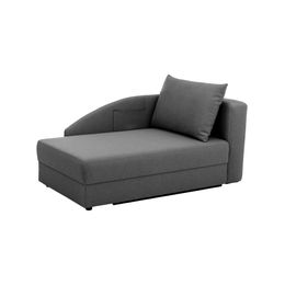 58 aufm Kessel RECAMIERE Armlehne rechts Kalila Flachgewebe anthrazit | Gr.: onesize