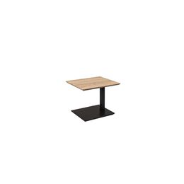 58 aufm Kessel BEISTELLTISCH Cecile 55x47x47 h&ouml;henverstellbar Anthrazit/Wildeiche Bianco | Gr.: onesize