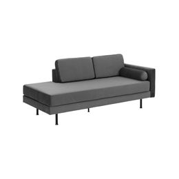 58 aufm Kessel RECAMIERE Armlehne rechts Keara Samtvelours anthrazit | Gr.: onesize