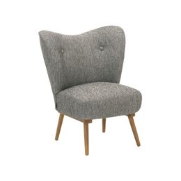 58 aufm Kessel COCKTAILSESSEL Kayra Flachgewebe (Strukturgewebe) grau | Gr.: onesize