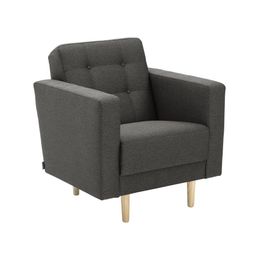58 aufm Kessel POLSTERSESSEL Kazia Flachgewebe anthrazit | Gr.: onesize