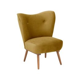 58 aufm Kessel COCKTAILSESSEL Kayra Samtvelours mais | Gr.: onesize