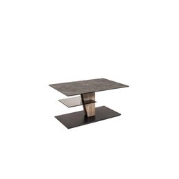 58 aufm Kessel FUNKTIONSTISCH Celle 100x60x47 h&ouml;henverstellbar Wildeiche/Nero | Gr.: onesize