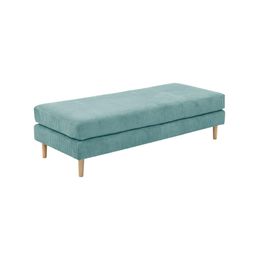 58 aufm Kessel POLSTERHOCKER Kaylynn Cordstoff eisblau | Gr.: onesize