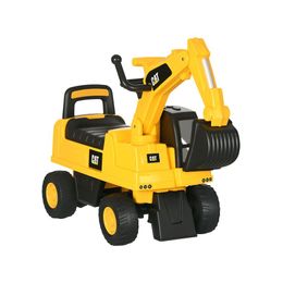 HOMCOM Sitzbagger in Gelb 85L x 27,5B x 47,5H cm | Gr.: onesize