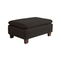 58 aufm Kessel POLSTERHOCKER Kaylil Flachgewebe schoko | Gr.: onesize