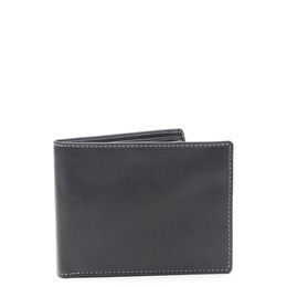 Esquire Dallas Geldb&ouml;rse Leder 12,5 cm in schwarz | Gr.: onesize