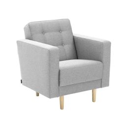 58 aufm Kessel POLSTERSESSEL Kazia Flachgewebe hellgrau | Gr.: onesize