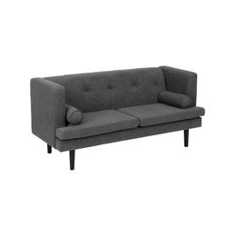 58 aufm Kessel KINDERSOFA 2-Sitzer Keavy Flachgewebe anthrazit | Gr.: onesize