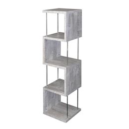58 aufm Kessel REGAL Elga 33x33x126 B&uuml;cherregal Standregal beton | Gr.: onesize