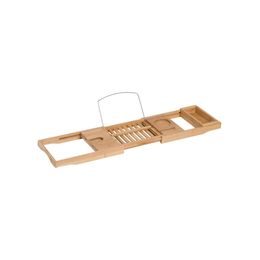 HOMCOM Badewannenablage in Naturholz 105L x 218B x 5H cm | Gr.: onesize